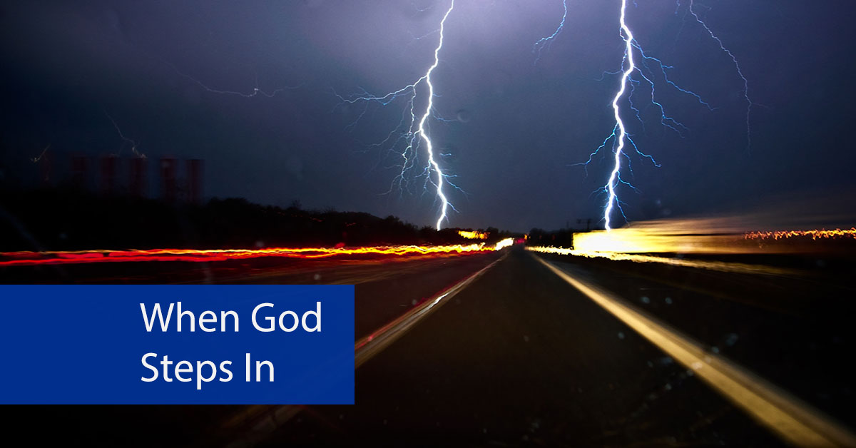 When God Steps In