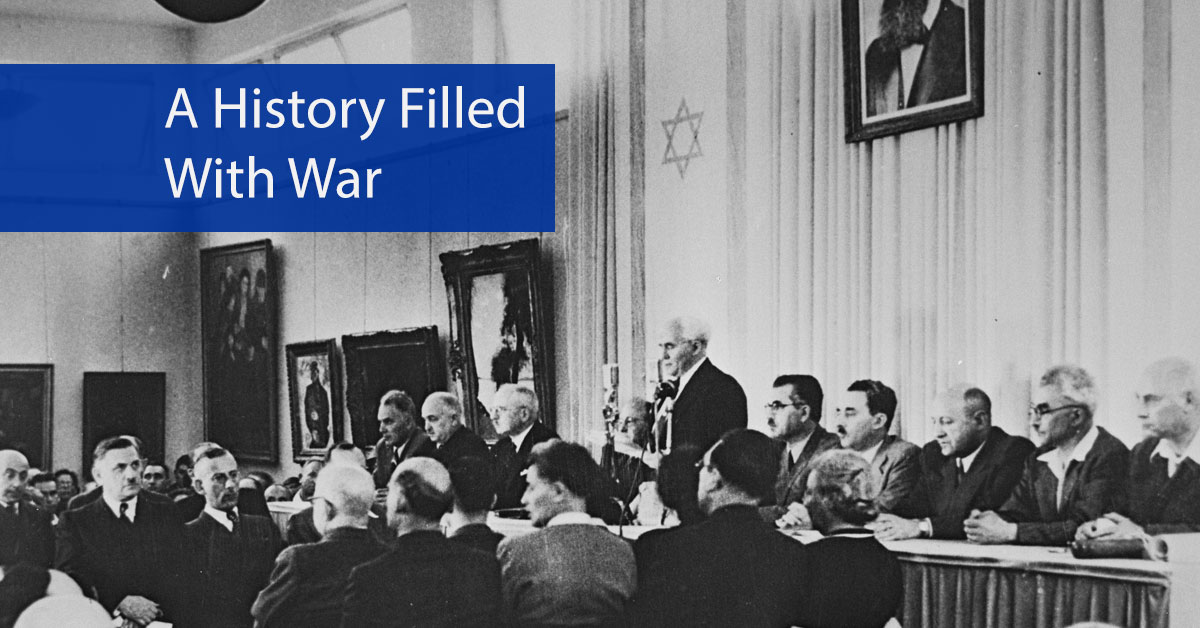 A History Filled with War