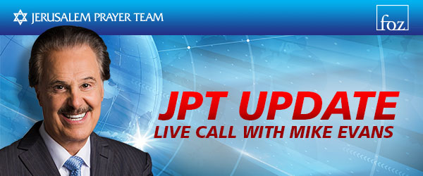 Mike Evans Live - Jerusalem Prayer Team